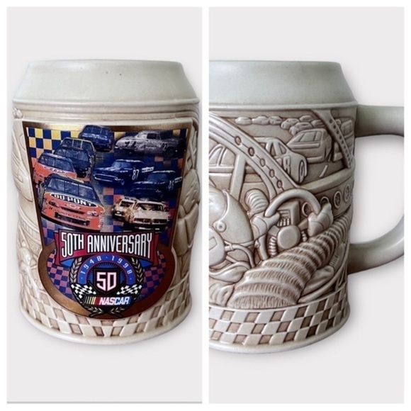 Nascar | Dining | Nascar Vintage 5th Anniversary 998 Collectors Mug ...
